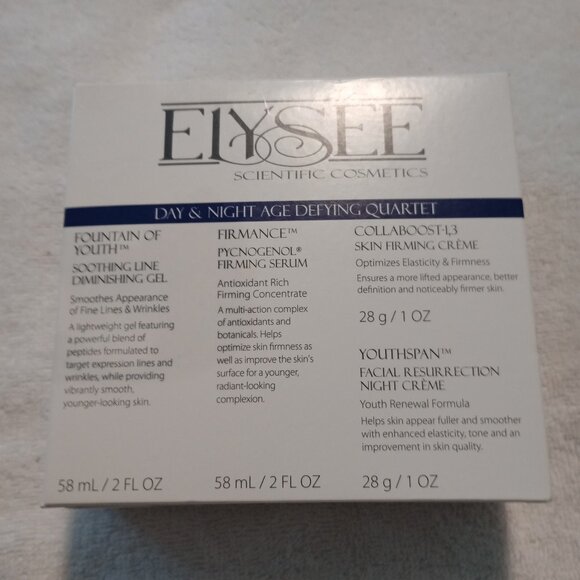 ELYSEE | Skincare | Elysee Scientific Cosmetics Day Night Age Defying Quartet | Poshmark